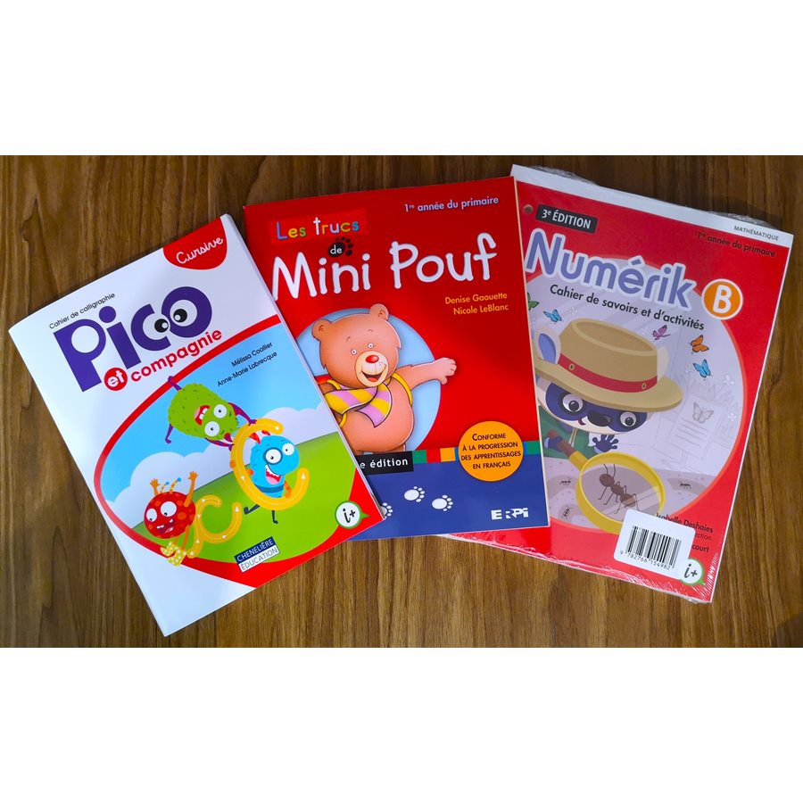 CAHIERS D'EXERCICES ÉCOLE ALPHA 1ERE ANNÉE